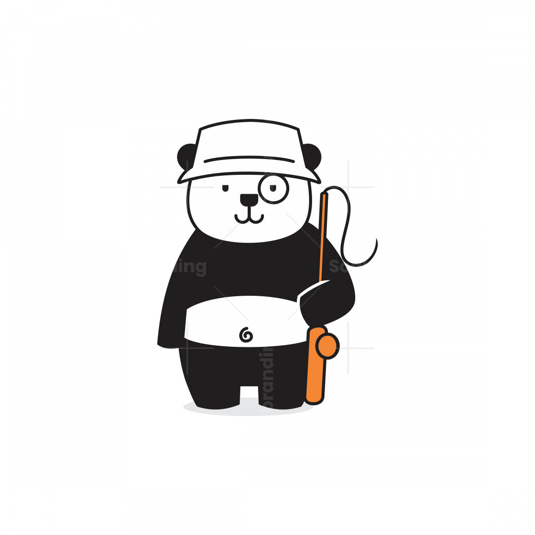 Fat Panda Fishing Logo | Scalebranding