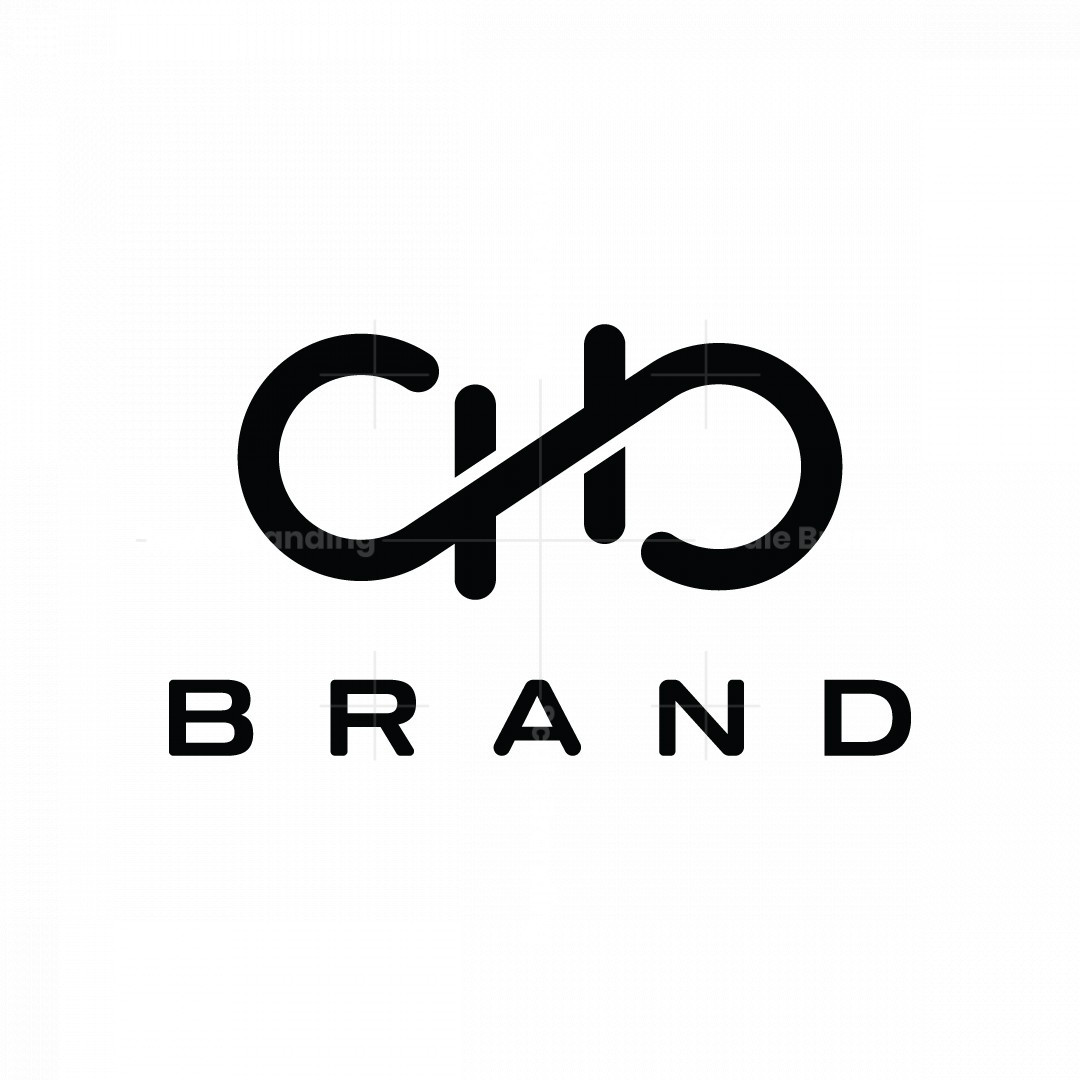 QB or H Letter Mark Infinity Logo | Scalebranding