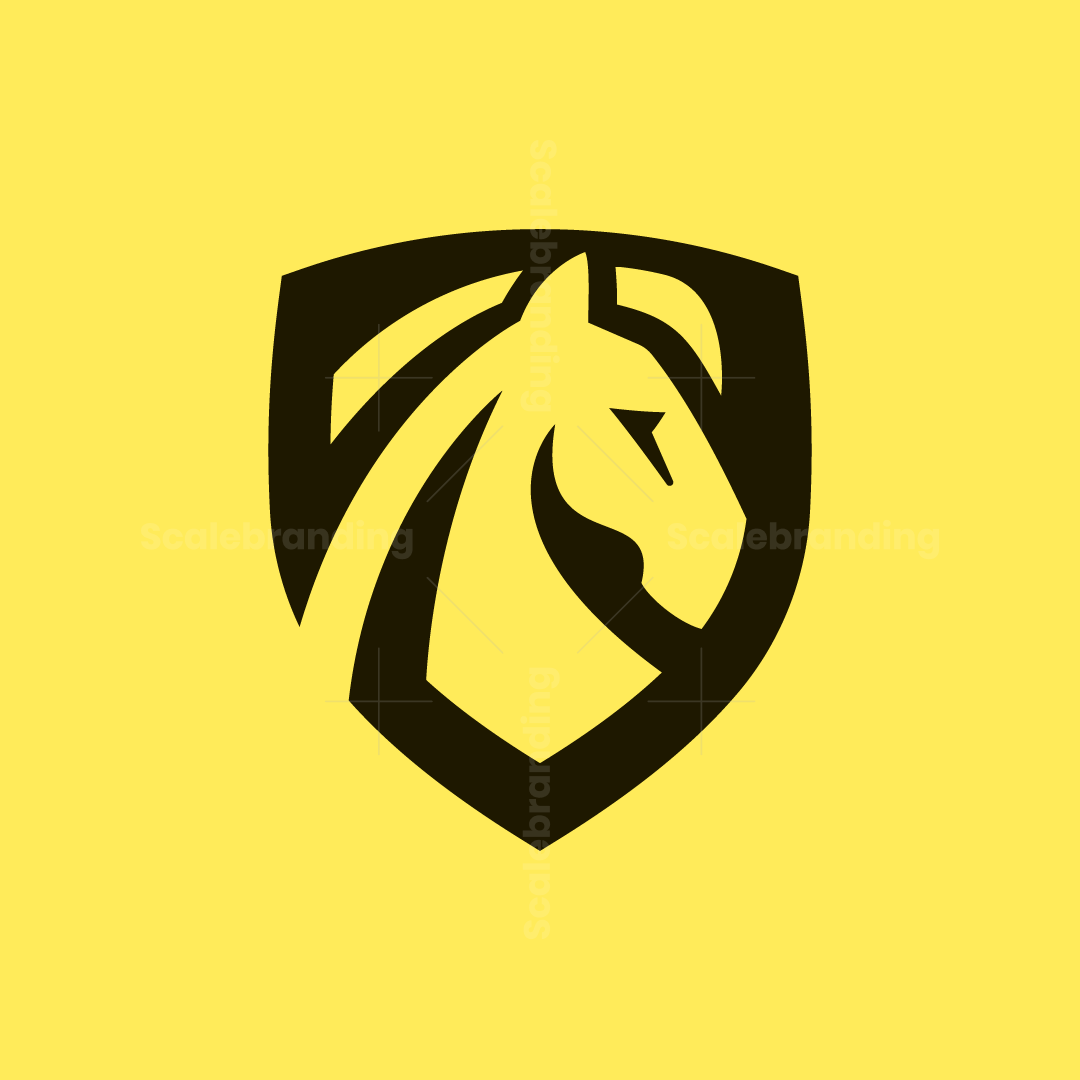 Horse Shield Symbol of Trust logo | Scalebranding