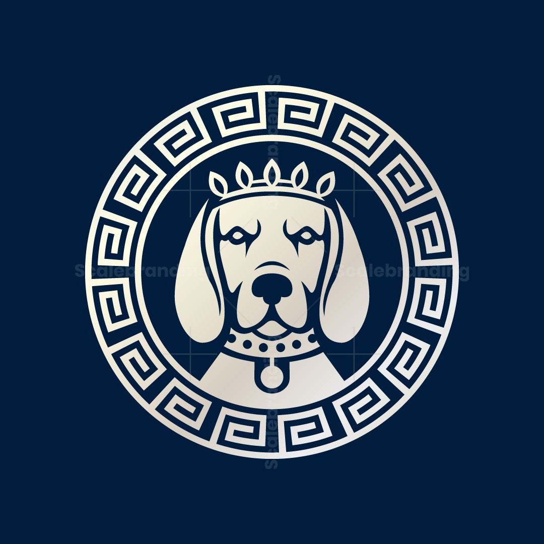 Ancient Dog Coin Logo | Scalebranding