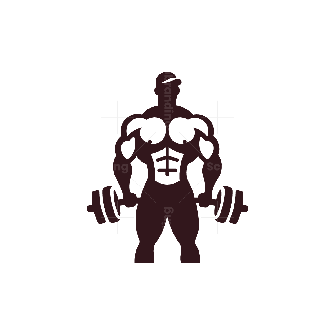 Bodybuilder Logo Design