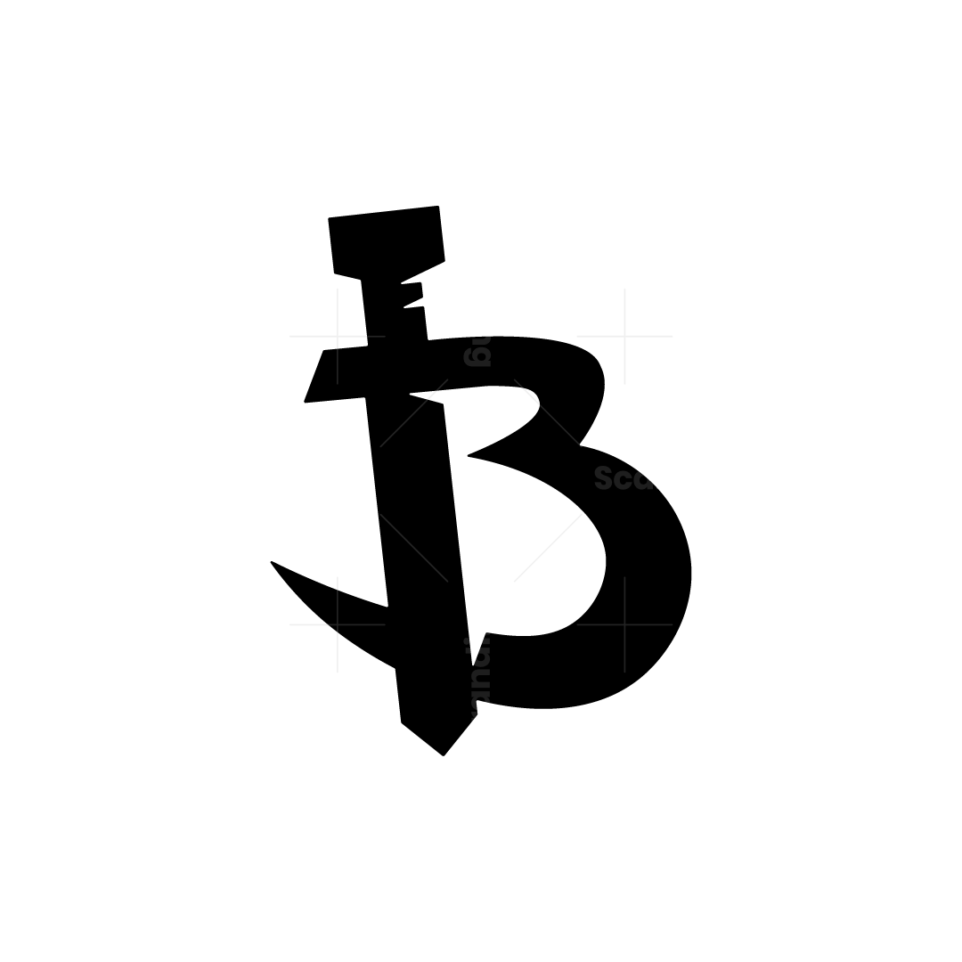 Letter B Sword Weapon Logo | Scalebranding