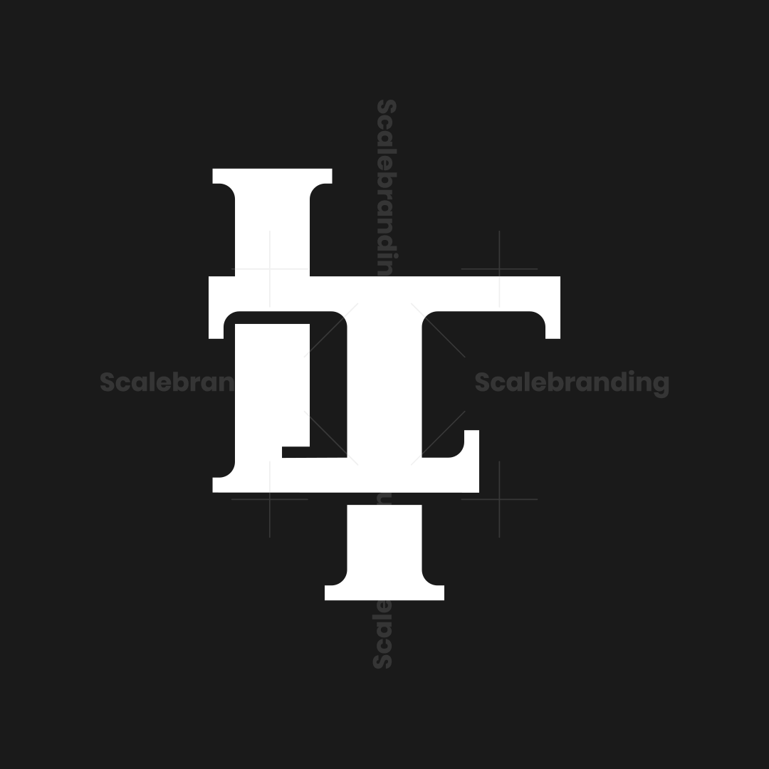 Simple Letter LT Monogram Logo | Scalebranding