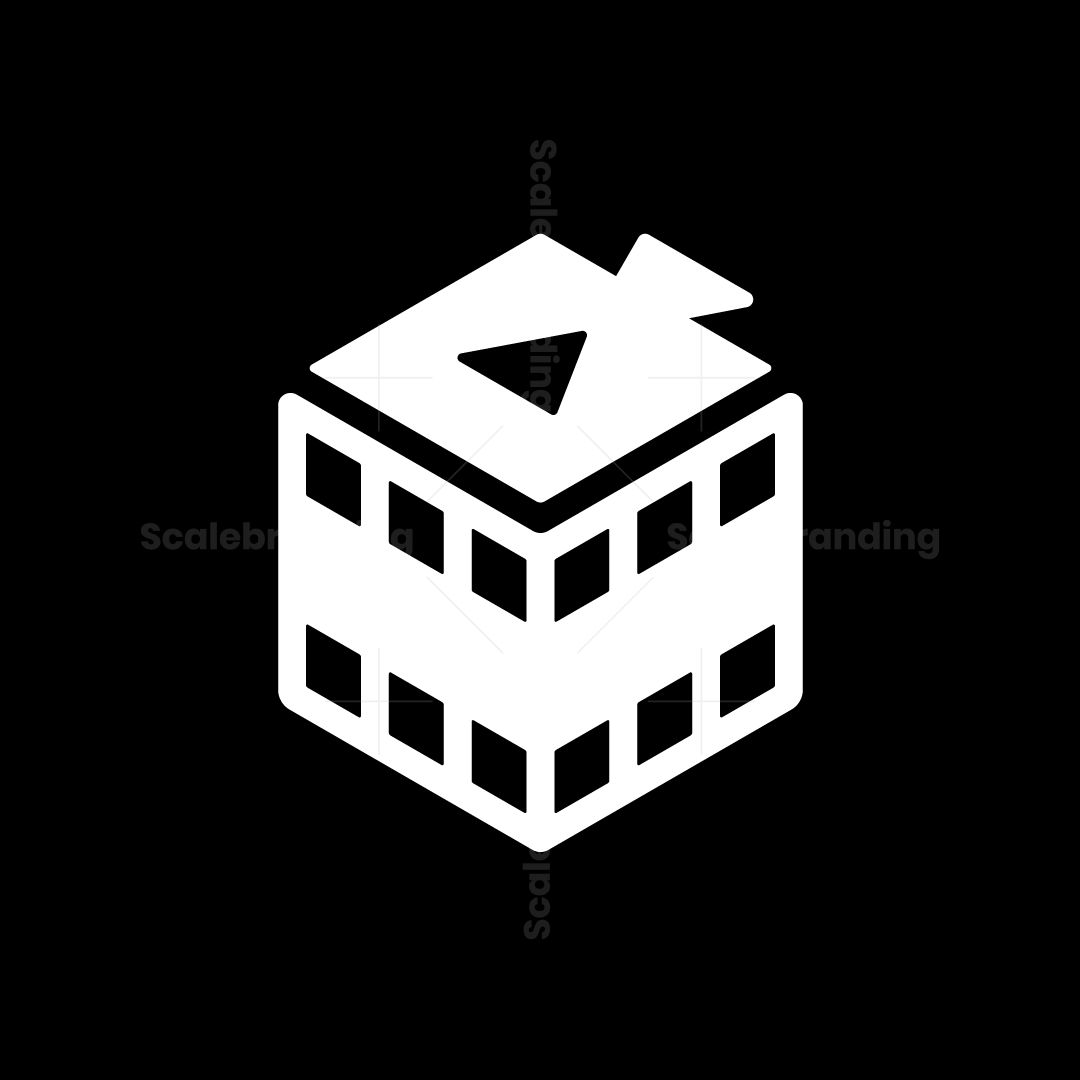 Film Box or Cube Logo | Scalebranding