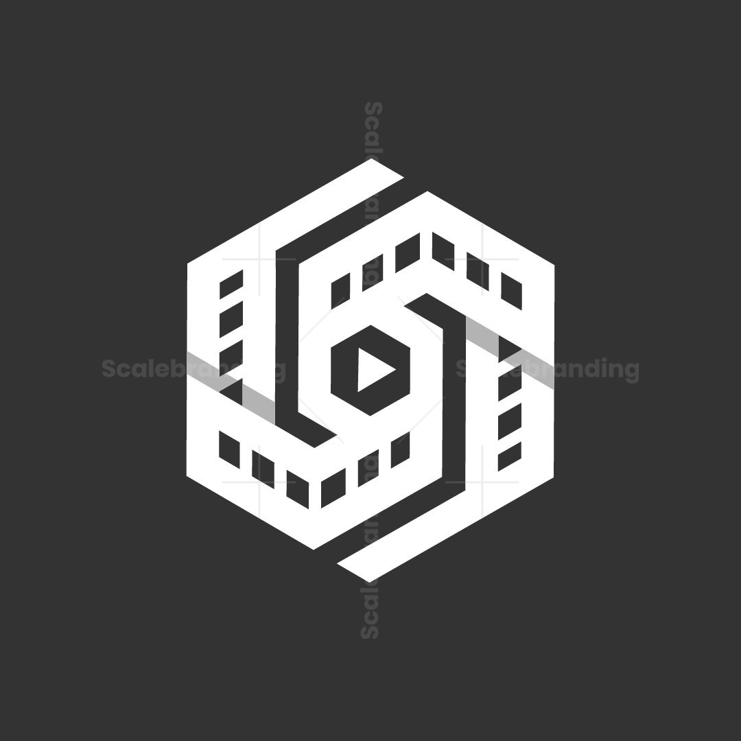 Film Cube Production Logo | Scalebranding