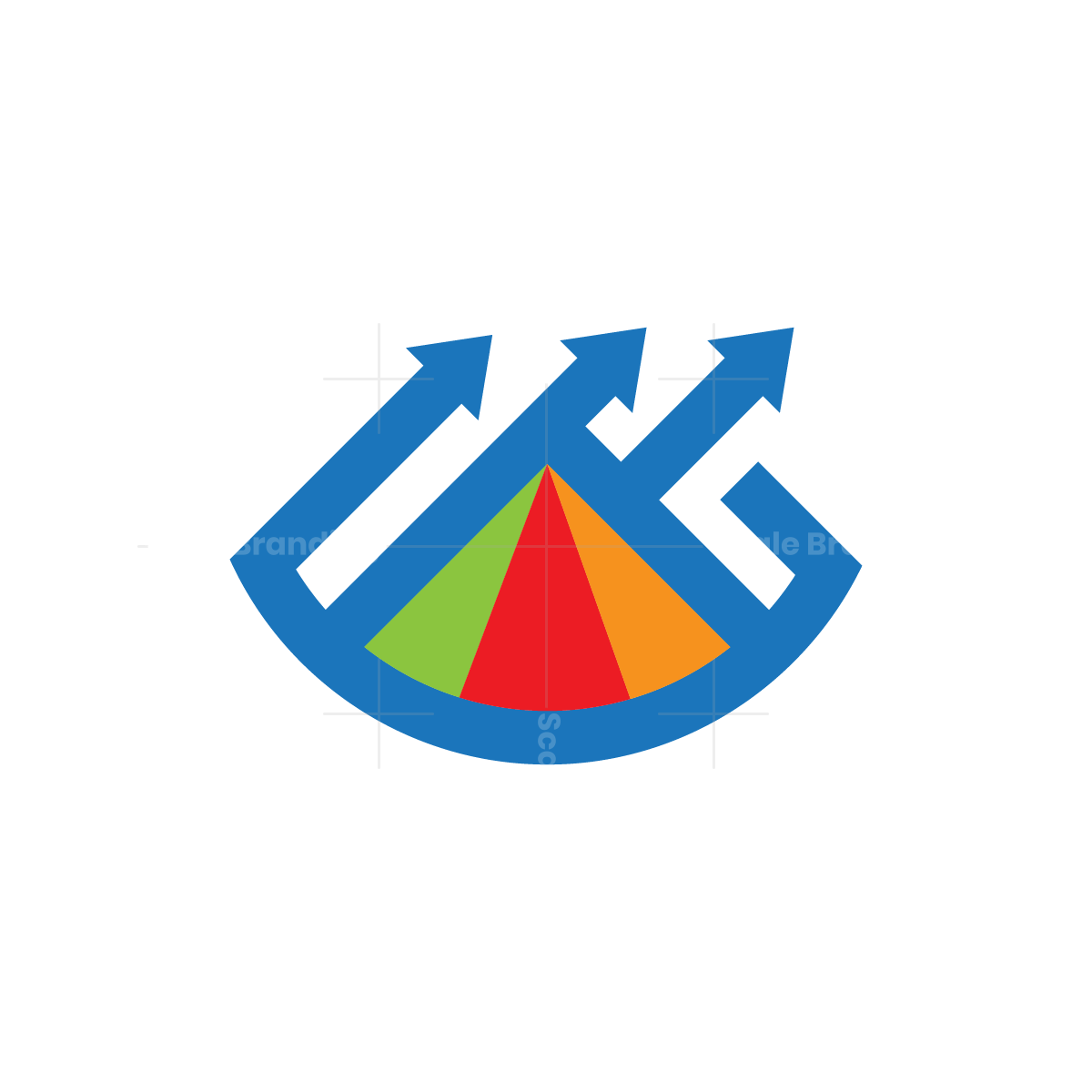 Financial Chart Mountain Logo | Scalebranding