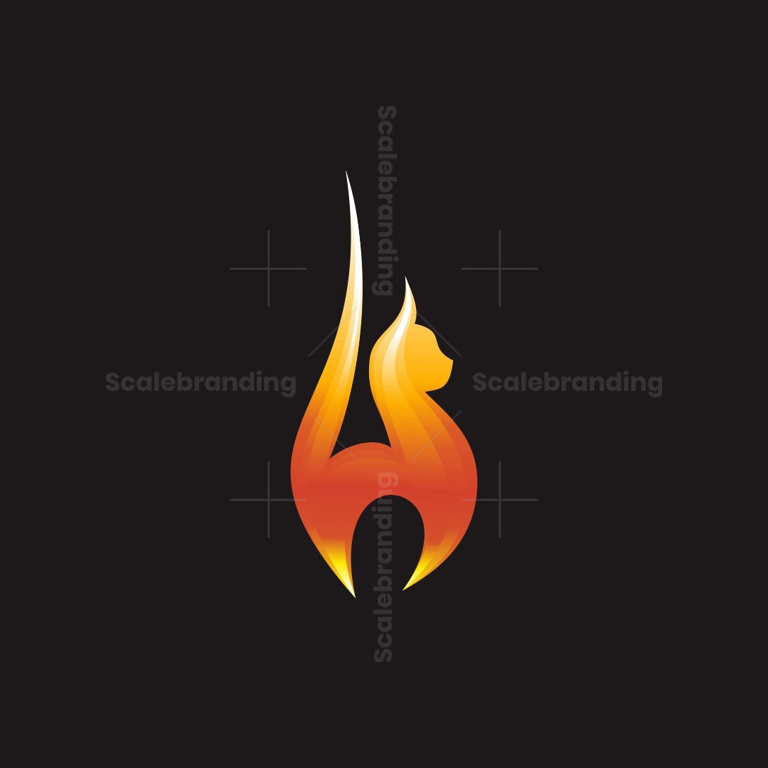 Fire Cat Logo | Scalebranding