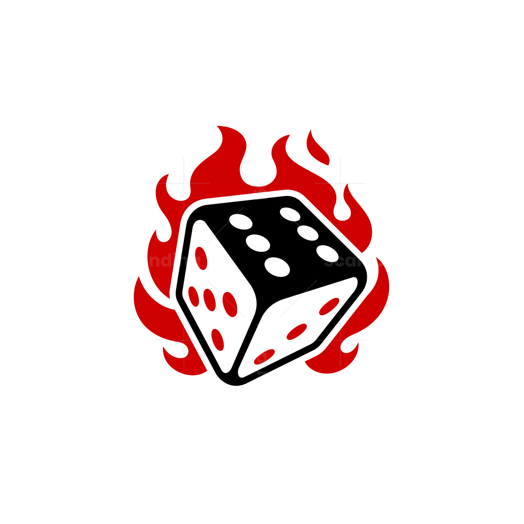 Fire and Dice Tabletop Gaming logo | Scalebranding