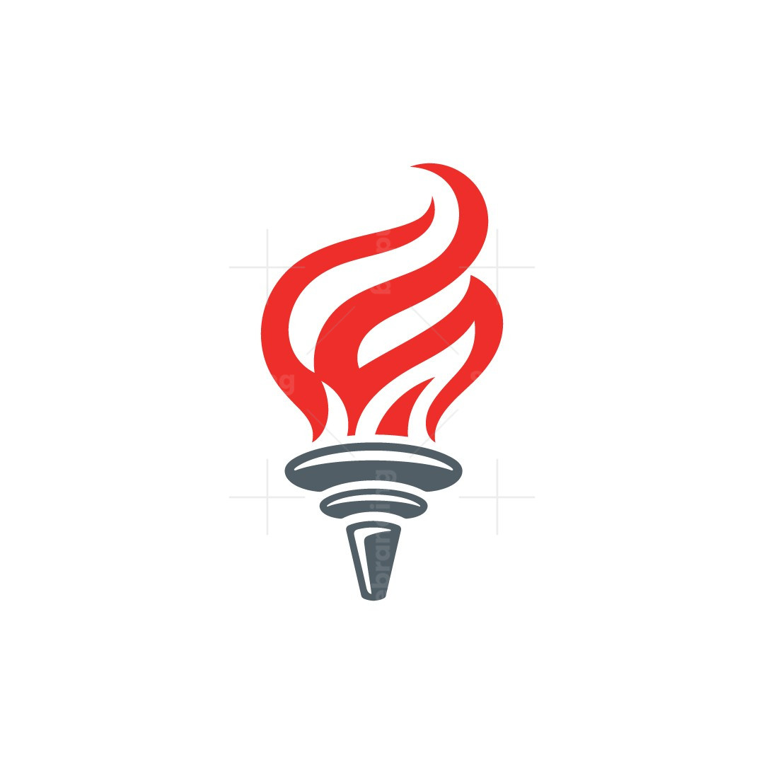 Flaming Torch Logo
