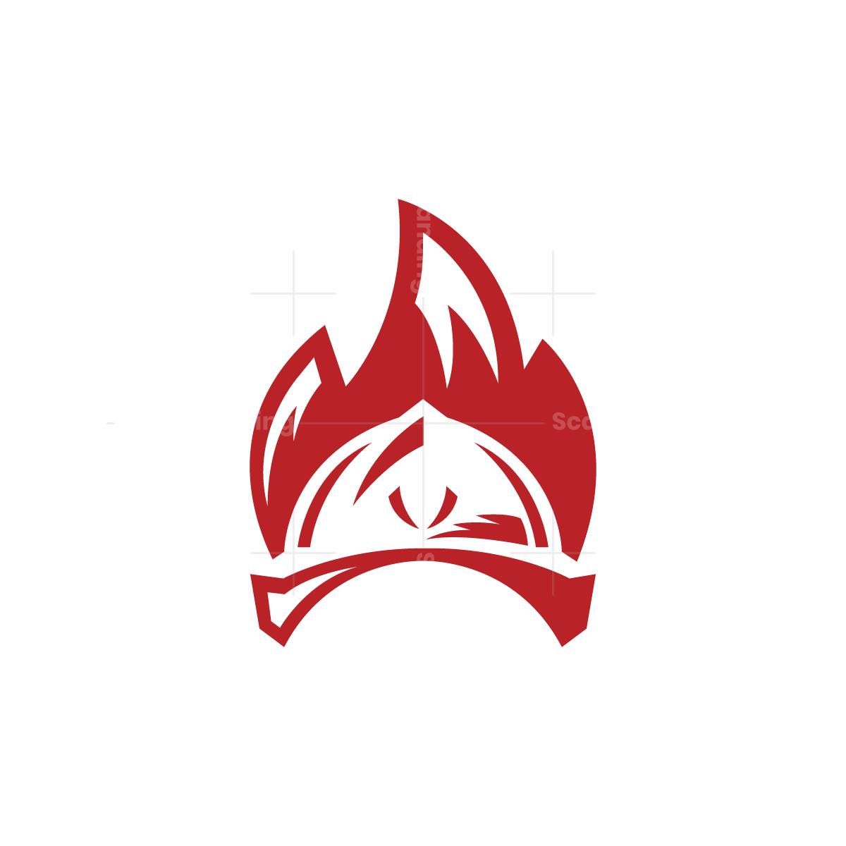 Fire Helmet Logo