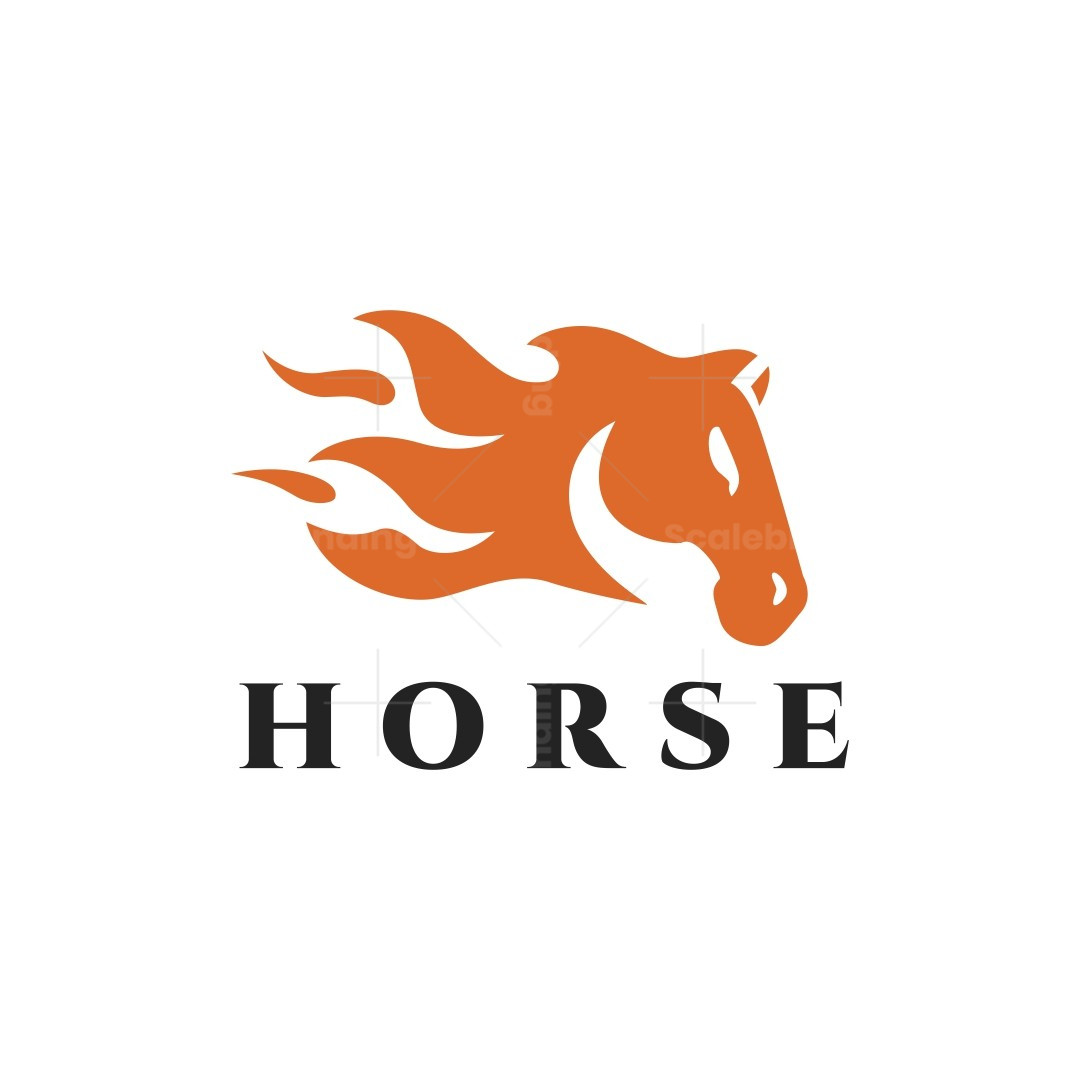 Fire Horse Logo Fire Horse Logo By Farahnaveed | Codester