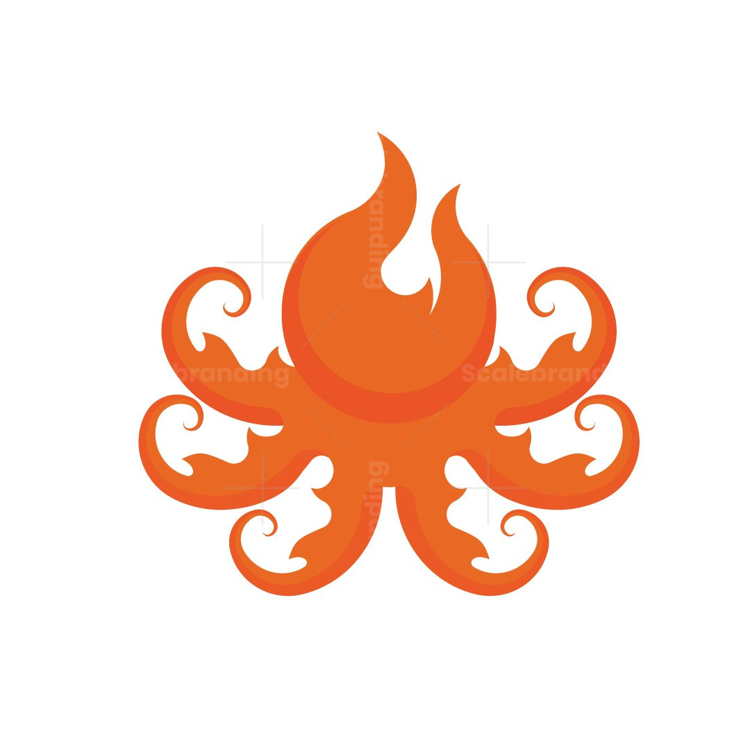 Fire Octopus Logo | Scalebranding