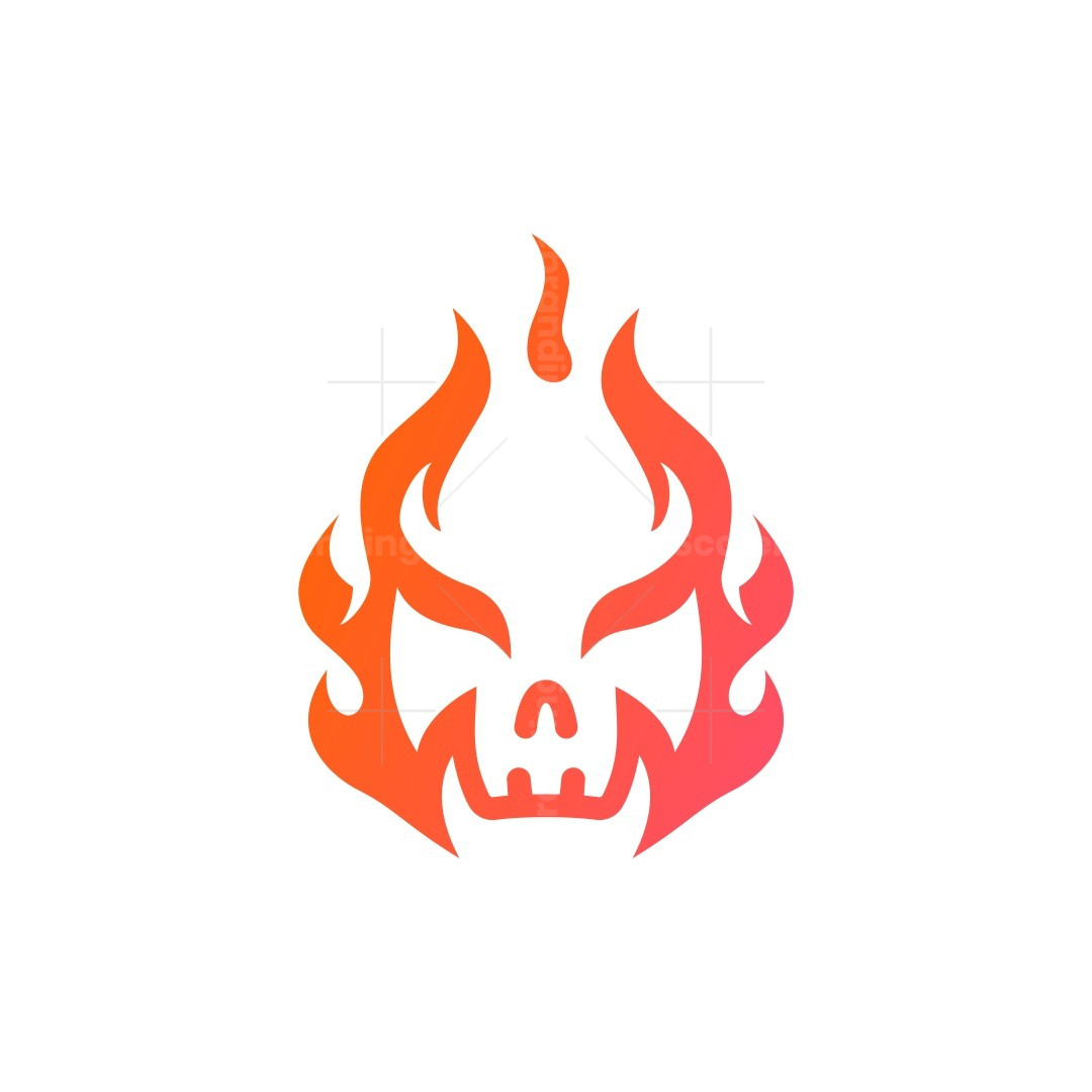 Fire Skull Logo | Scalebranding