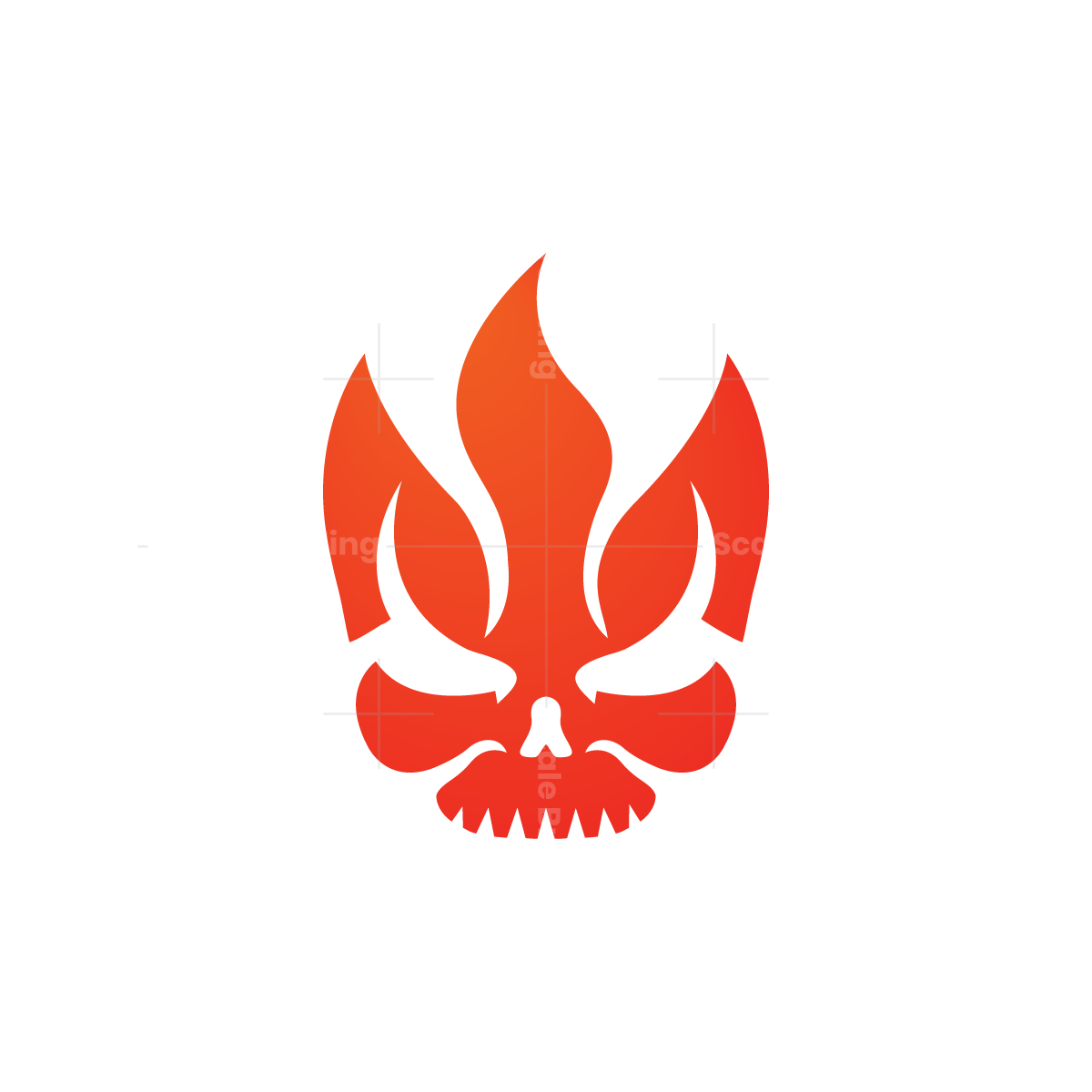 Fire Skull Logo | Scalebranding