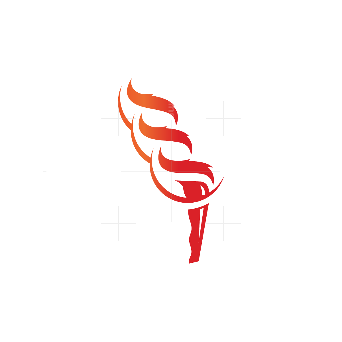 Fire Torch Logo | Scalebranding