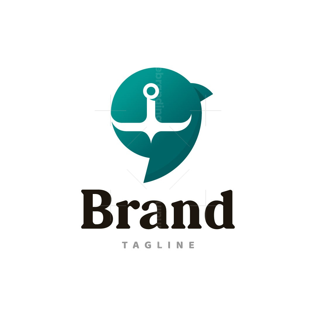 Fish anchor logo | Scalebranding