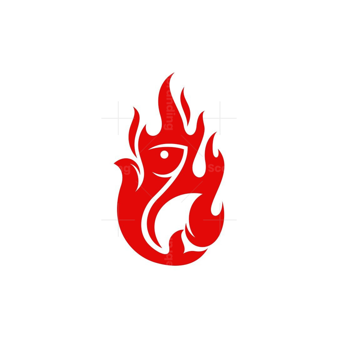 Fish Fire Logo | Scalebranding