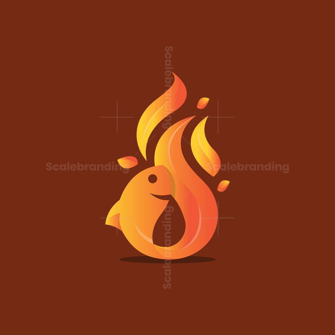 Fish Fire Logo | Scalebranding