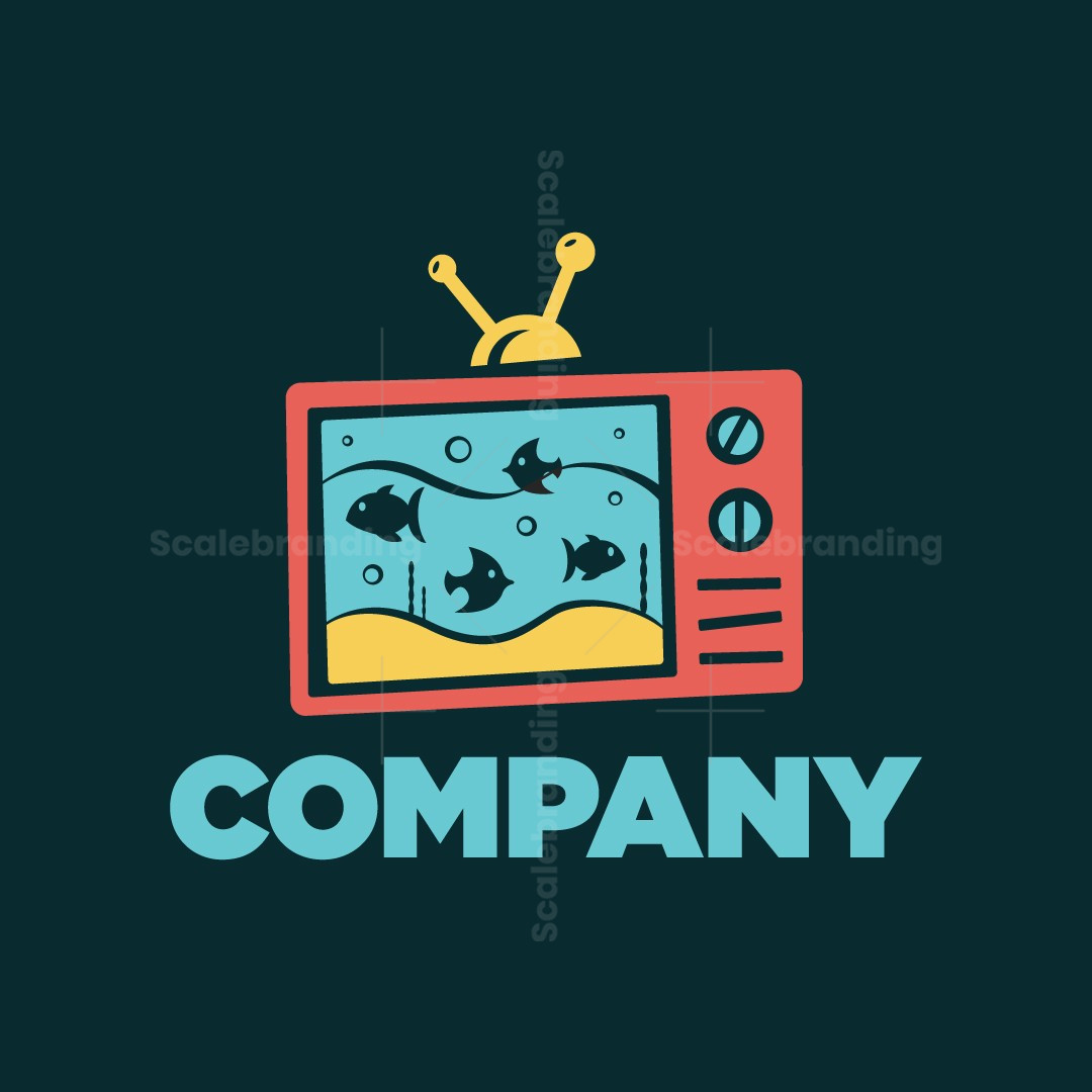 Fish Tv Logo | Scalebranding