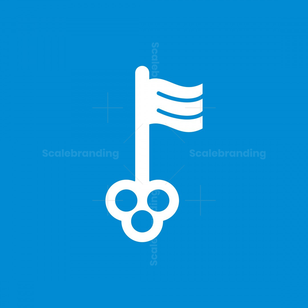 Flag Key Logo | Scalebranding