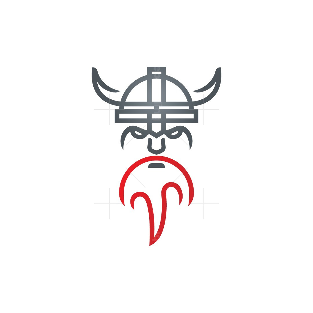 Red Viking Logo