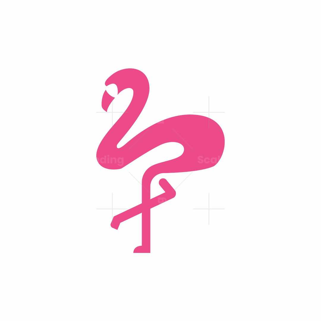 Flamingo Logomark | Scalebranding