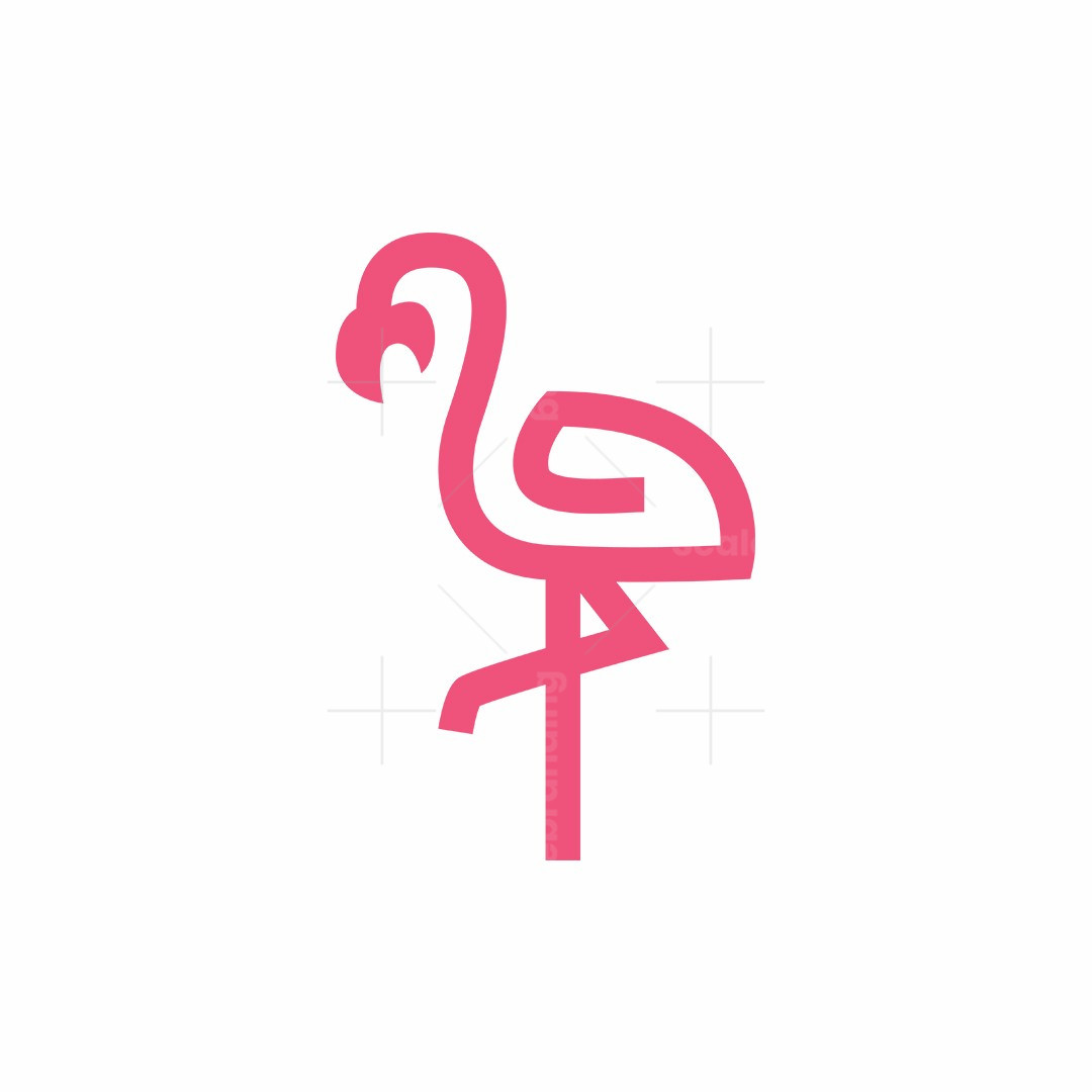 Flamingo Logomark | Scalebranding