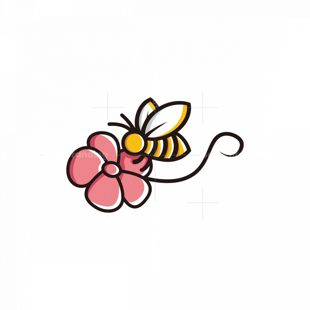 Flower Bee logo | Scalebranding