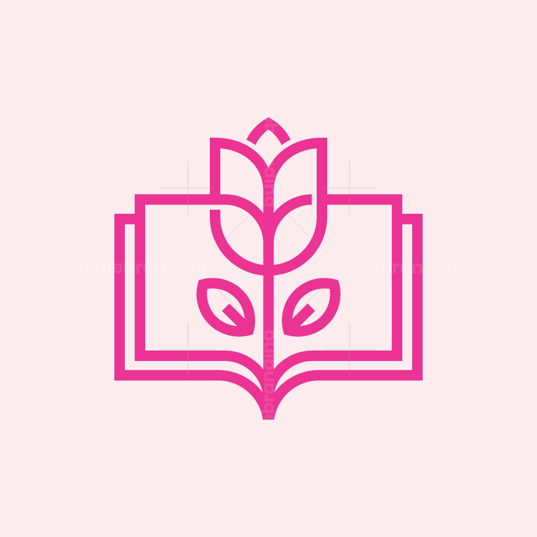 Flower Book Logo | Scalebranding