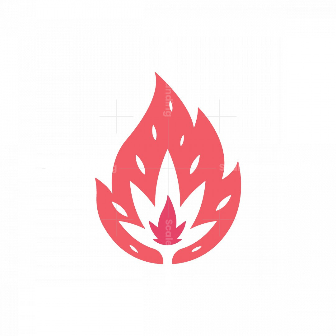 Flower Fire Logo | Scalebranding