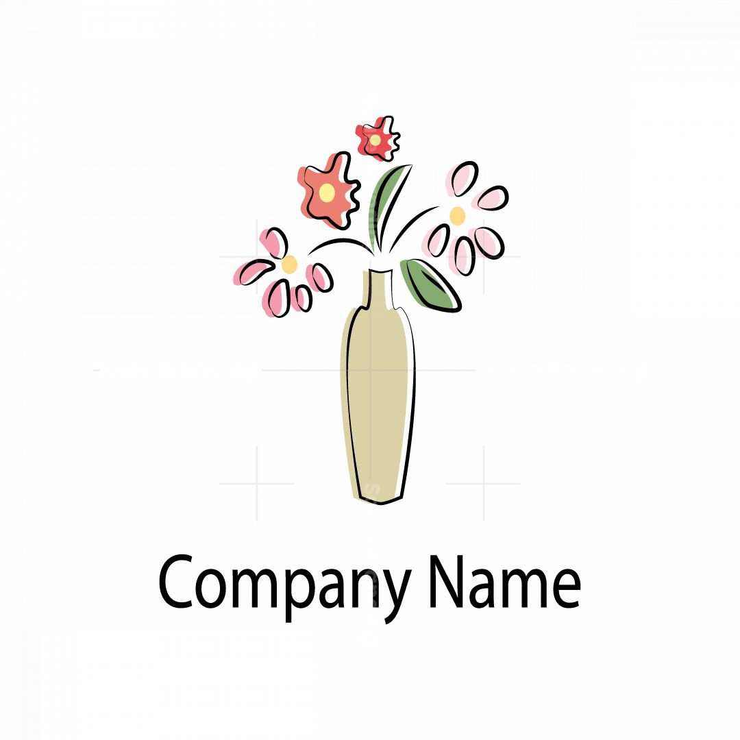 Flower Pot Logo | Scalebranding