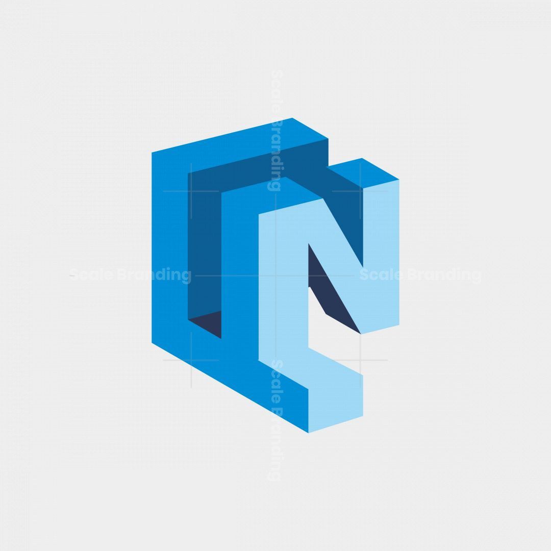 FN 3D initial Logo | Scalebranding