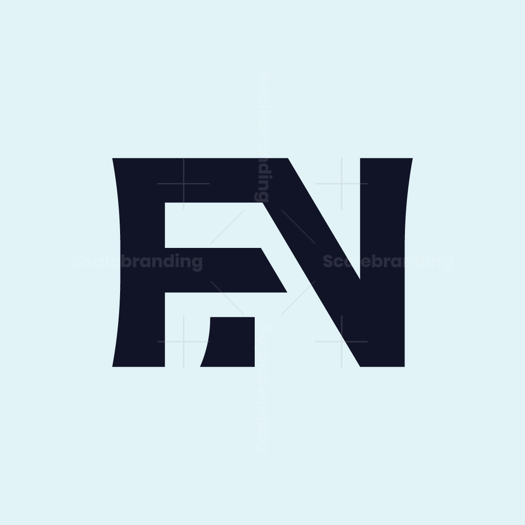 FN monogram logo | Scalebranding