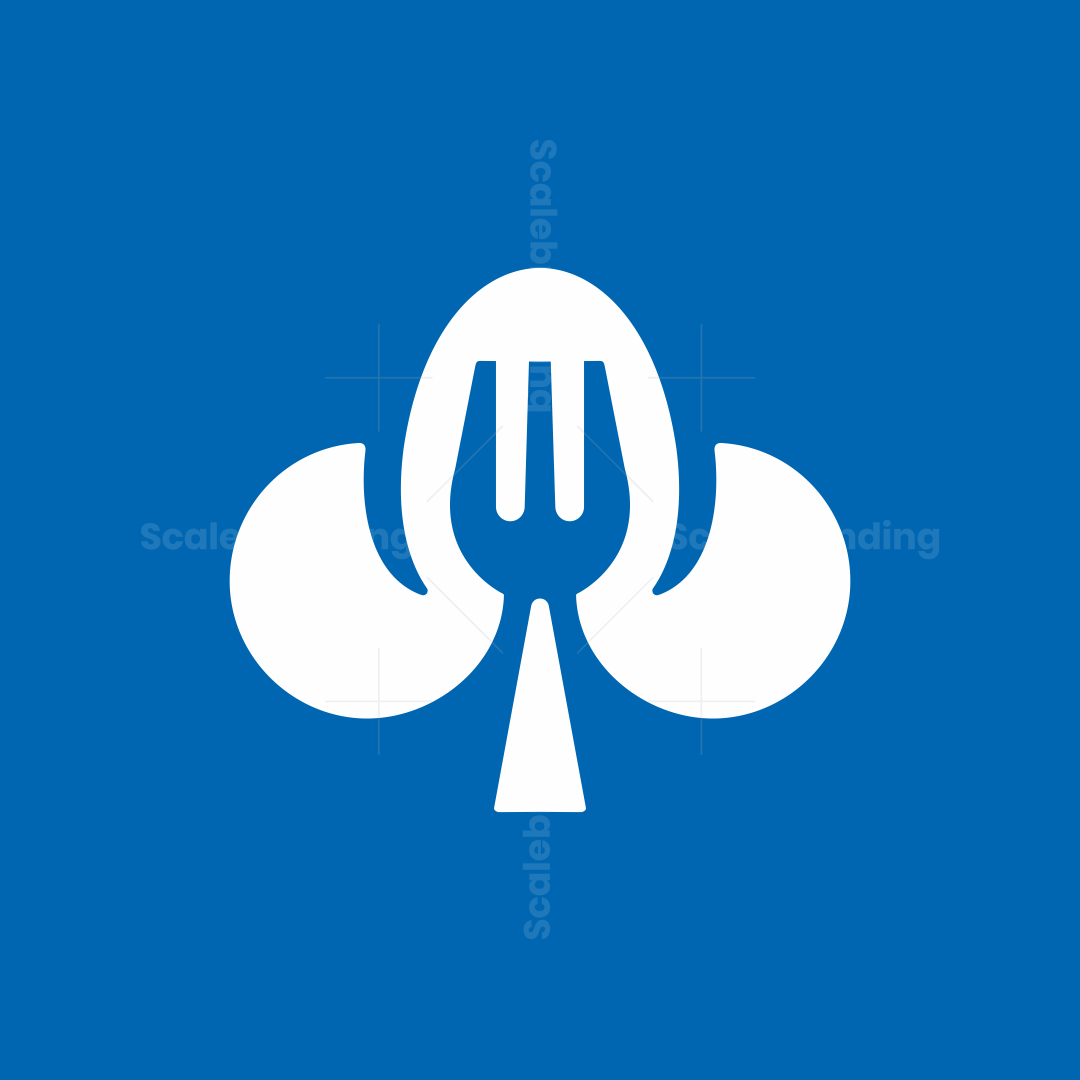 Food Cloud Simple Combination Logo | Scalebranding