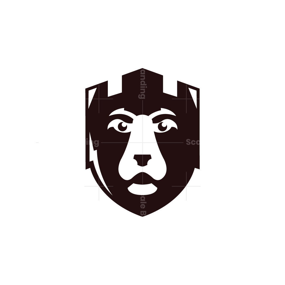 Fort Fortress Bear Logo | Scalebranding