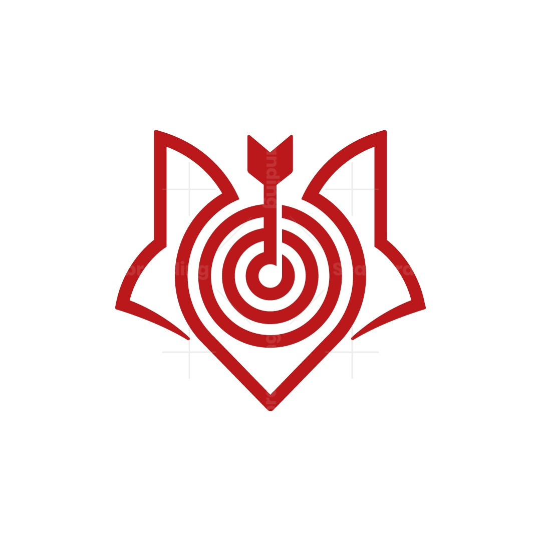 Fox Head Target Logo | Scalebranding