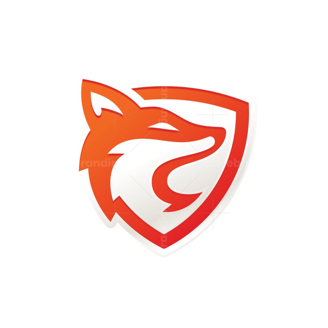 Fox Of Shield Modern Logo | Scalebranding