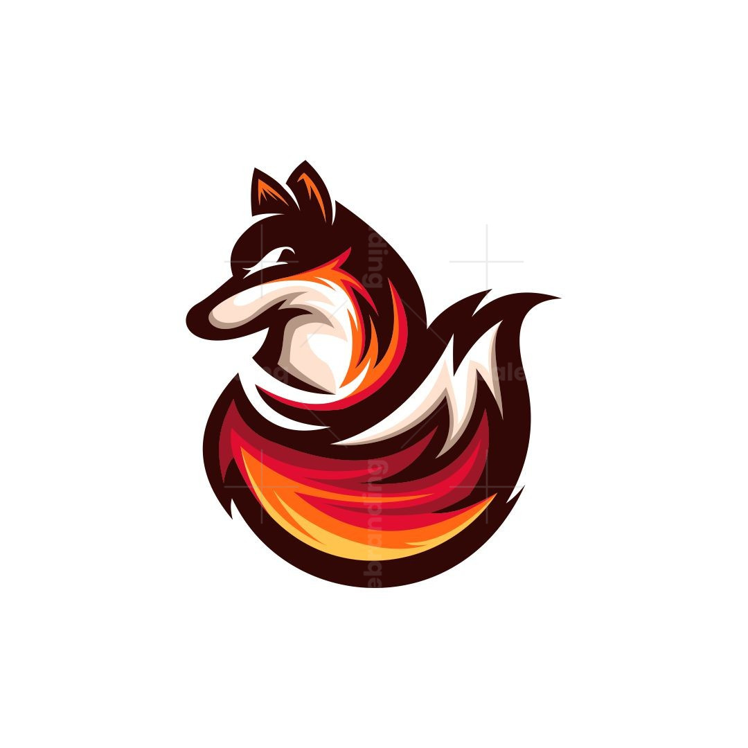 Foxy Logo Foxy Logo Design Template Vector Stock Vector (Royalty Free