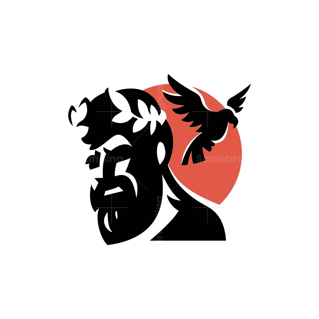 Freedom Beard Man Logo | Scalebranding