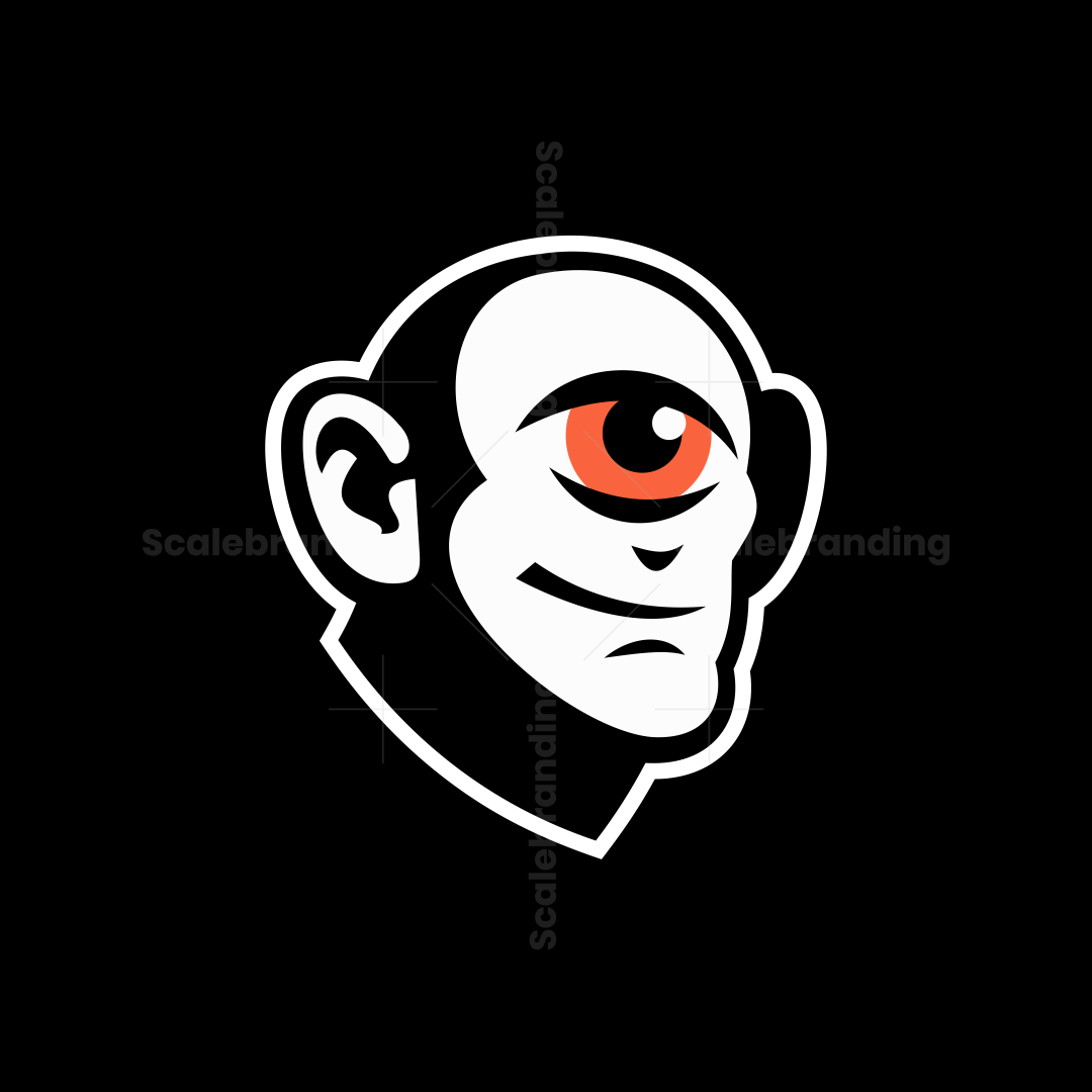 Calm and Friendly Cyclops Logo Design | Scalebranding