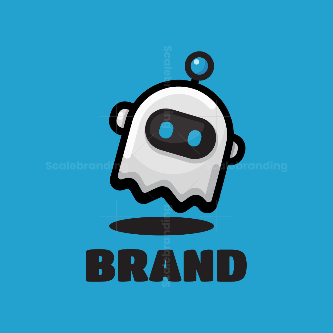 Friendly Ghost Bot Logo | Scalebranding
