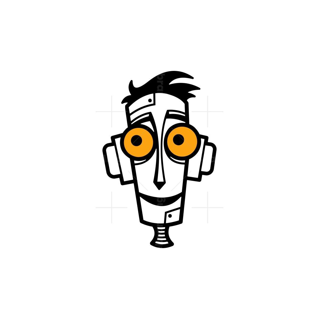 Friendly Robot Logo | Scalebranding