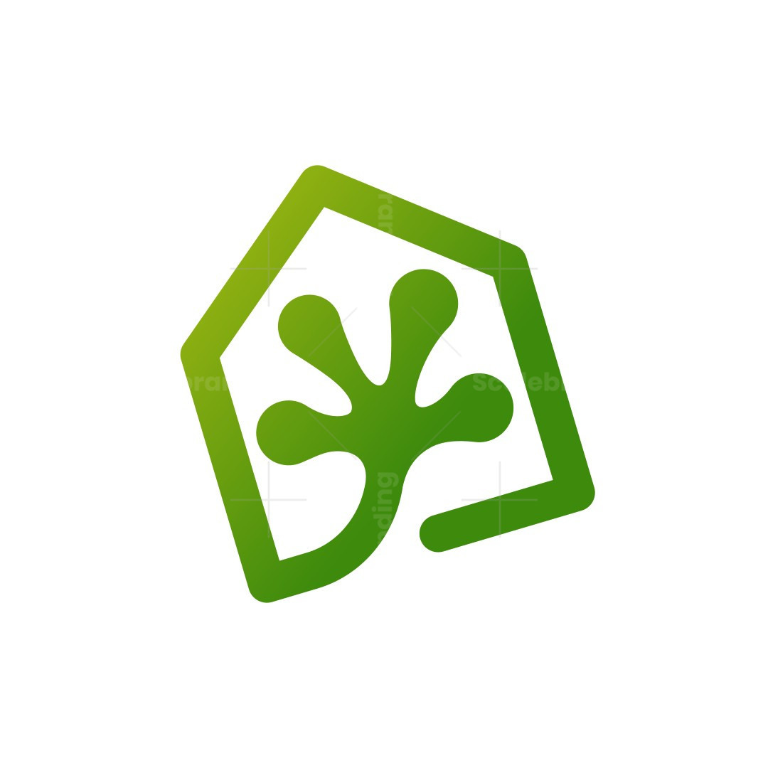 Frog hand house Logo | Scalebranding