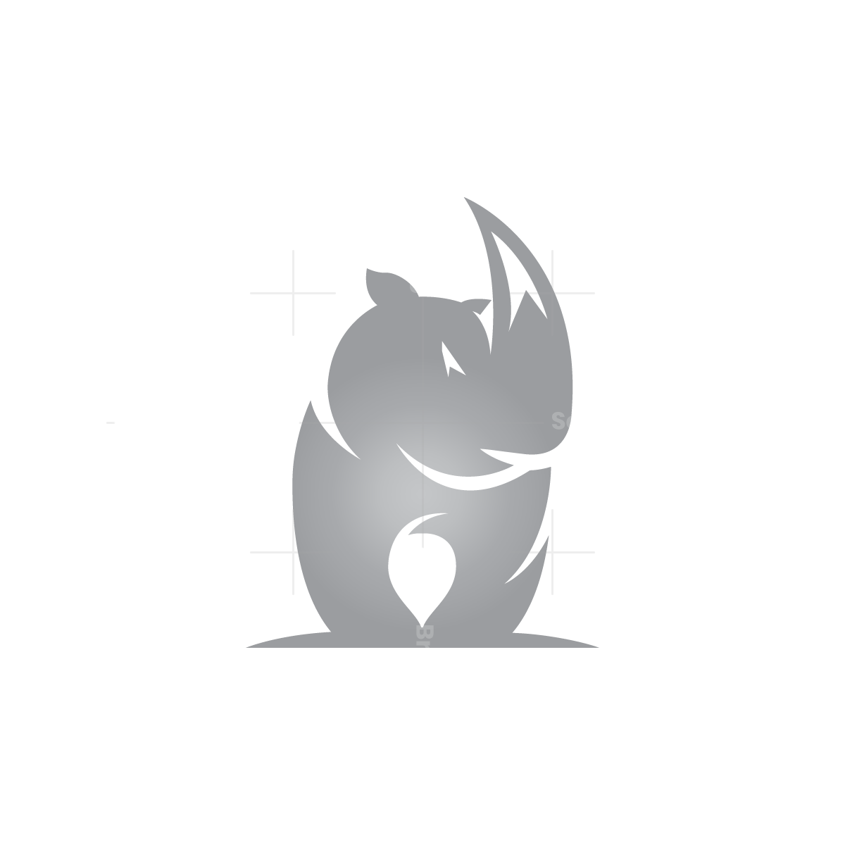 Front Rhino Logo Silver Rhino Logo Rhino Logo | Scalebranding