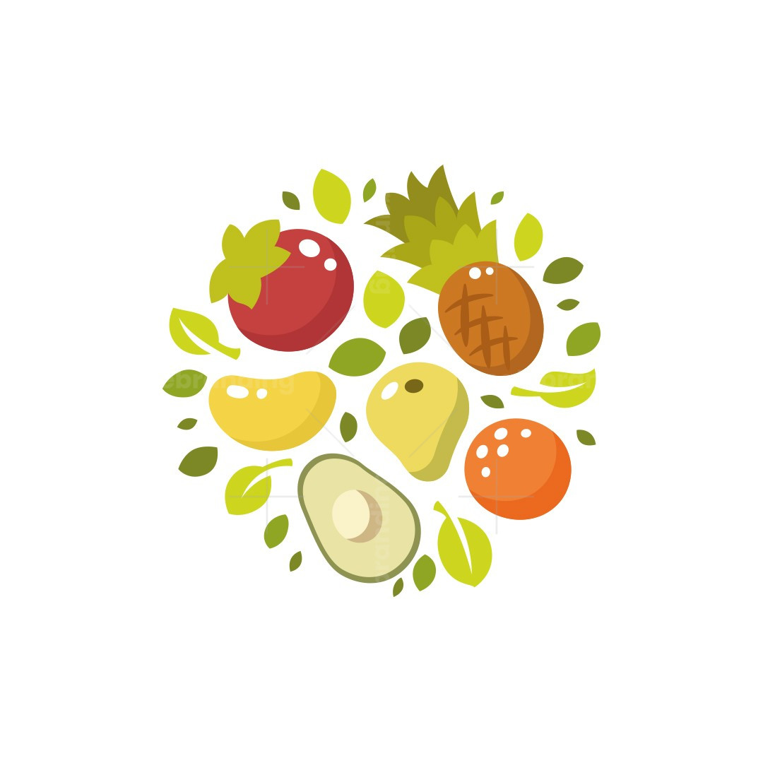 Fruits And Vegetables Logo Fresh Food Logo PNG Images SimilarPNG