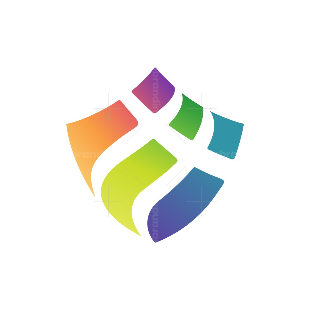 Fullcolour Modern Shield Logo | Scalebranding