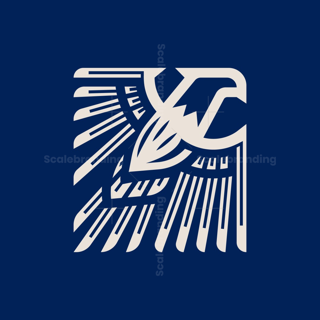 futuristic eagle Logo | Scalebranding