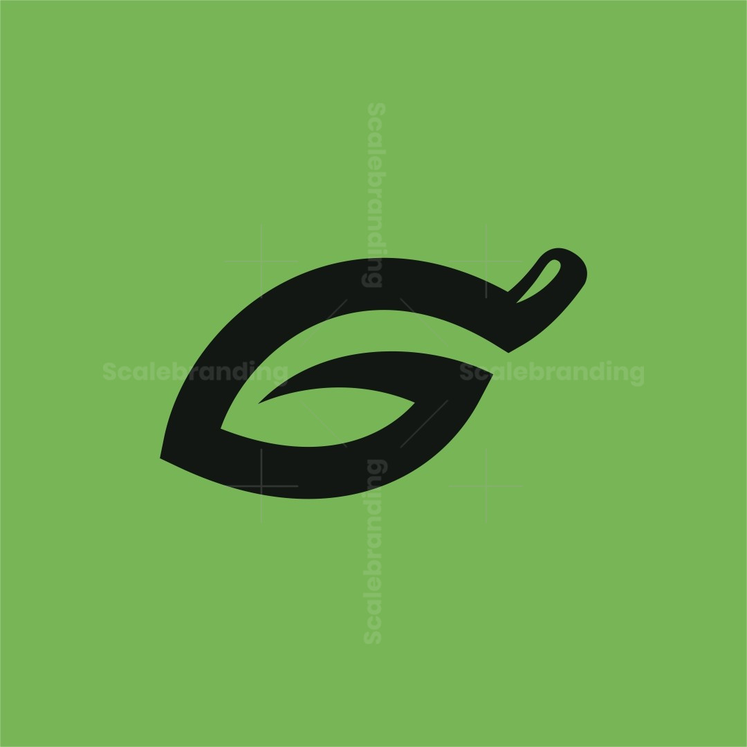 G Letter Leaf Logo | Scalebranding
