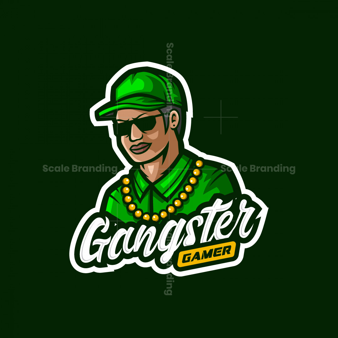 Gangster Gamer Mascot Logo | Scalebranding