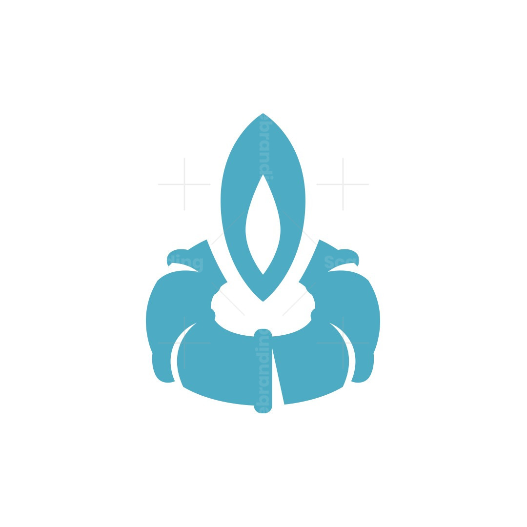 Gas Brand With Flame In Logo